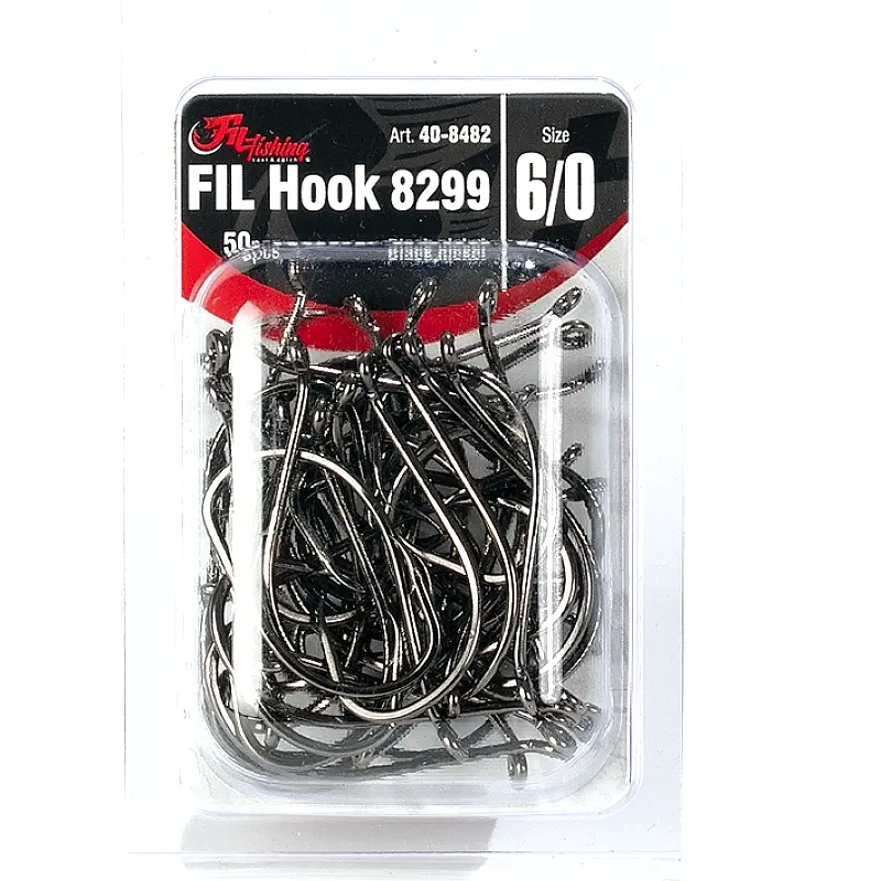 FIL FISHING FIL HOOK 8299 6/0 (40-8482)