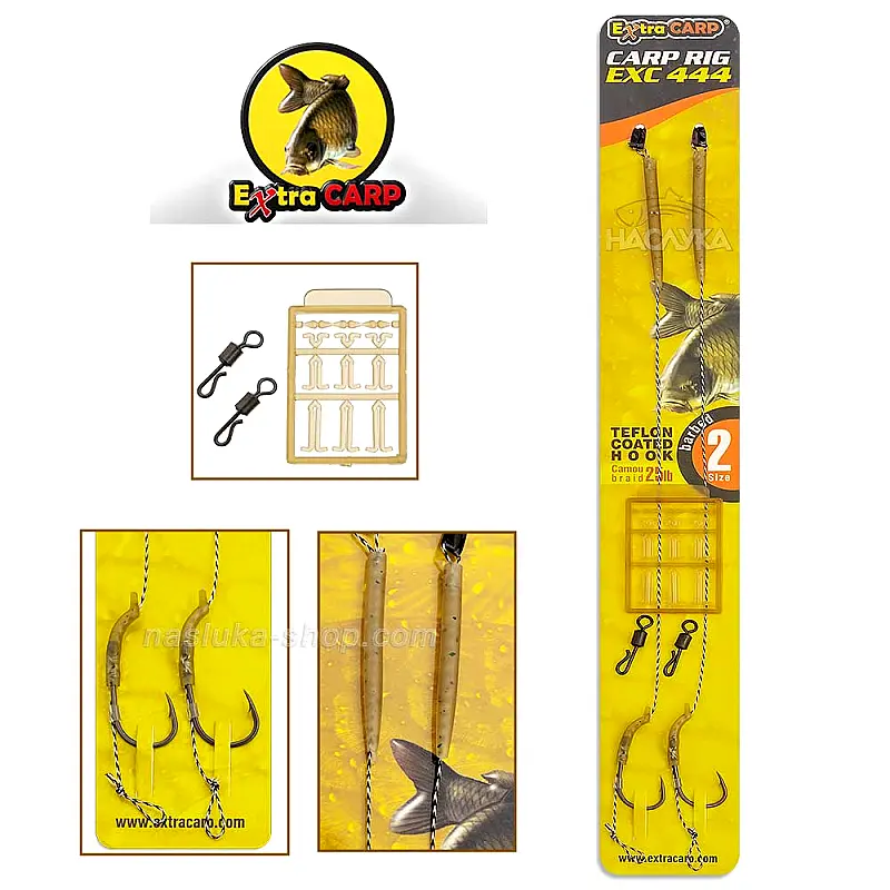 EXTRA CARP CARP RIG EXC 444 size 4 (40-6297)