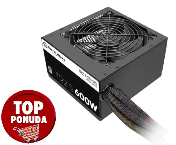 Napajanje 600W Thermaltake TR2 S/12cm Fan/80Plus, PS-TRS-0600NPCWEU-2