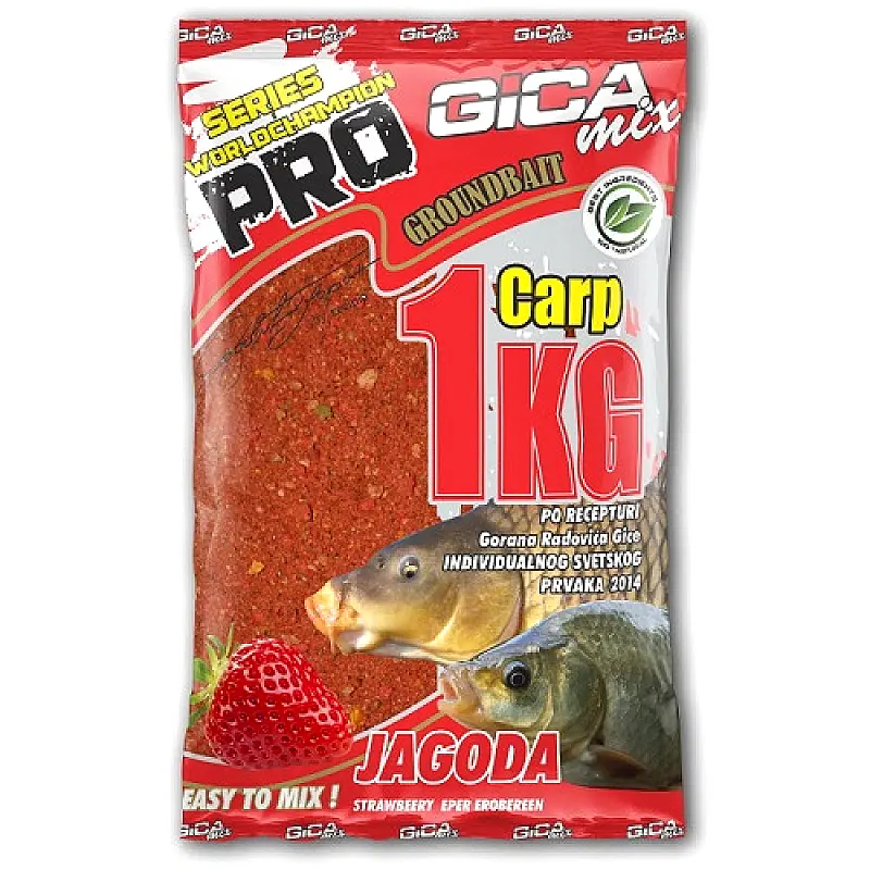 Gica MixWORLD CHAMPION PRO 1kg CARP-JAGODA (2024-H 201-C-J)