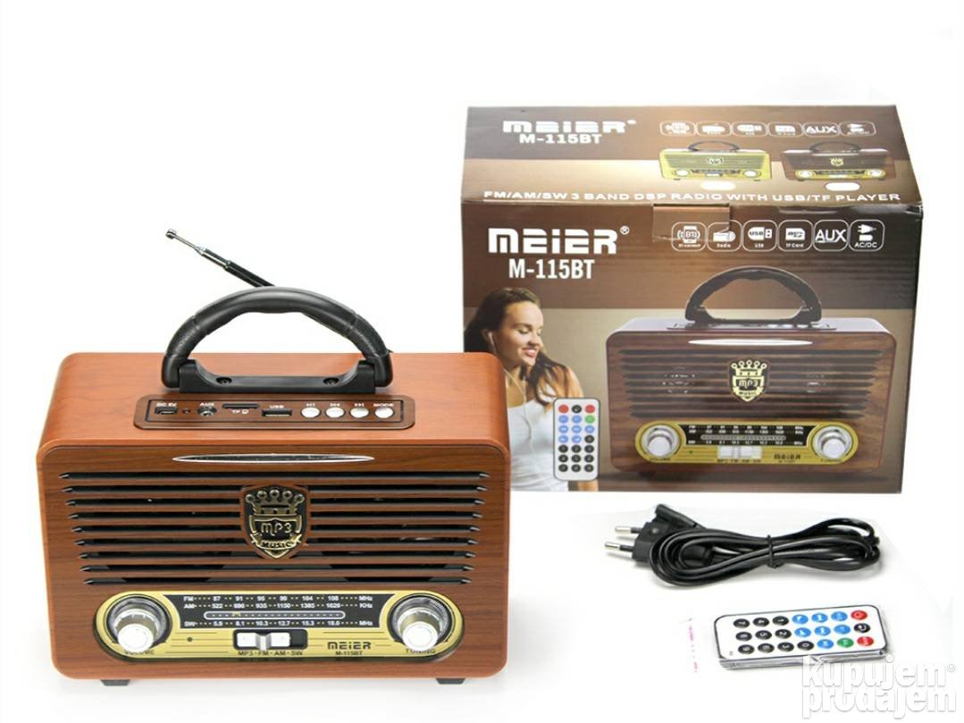 Radio na punjenje – retro izgled – USB , BT , AUX