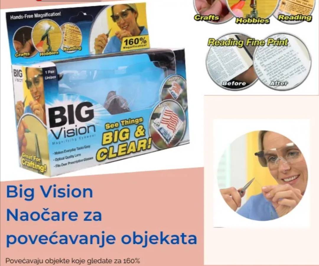 Naočare za povećanje objekata