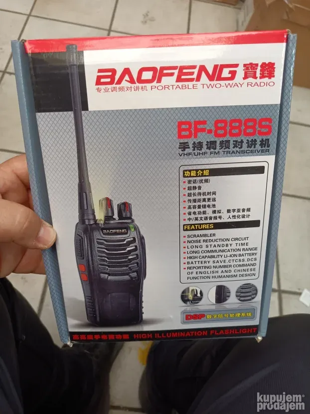 Radio stanice BF 888S Baofeng