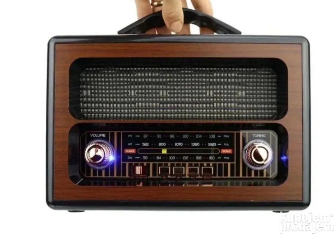 Retro radio Bluetooth Zvučnik