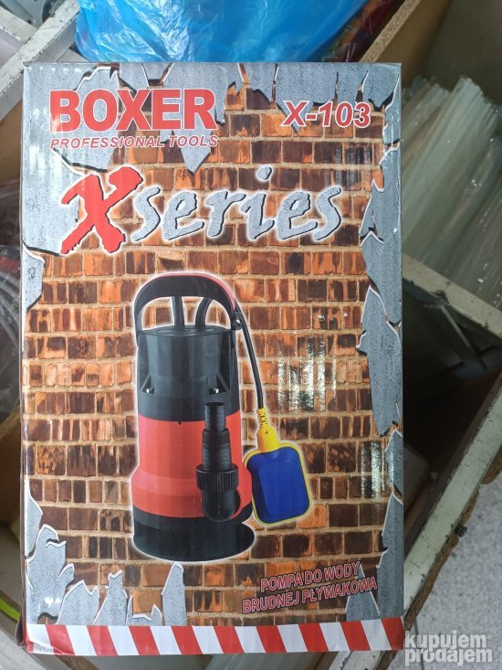 Muljna pumpa sa plovkom za vodu Boxer X-103