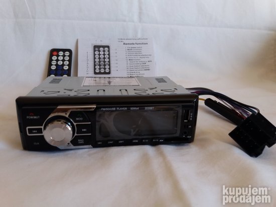 AutoRadio – Mp3 playerUSB/SD/Bluetooth