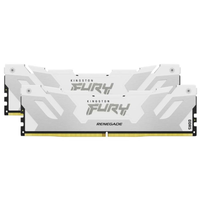 CUDIMM DDR5 48GB (2x24GB kit) 8400MT/s KF584CU40RWK2-48 FURY Renegade White XMP