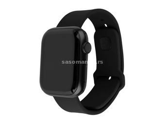 FIXED Silicon sportos szíjkészlet Apple Watch Ultra 49mm black