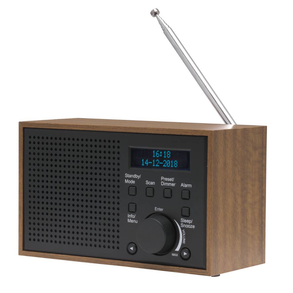 DENVER DAB-46DGR Dark Grey Radio sat