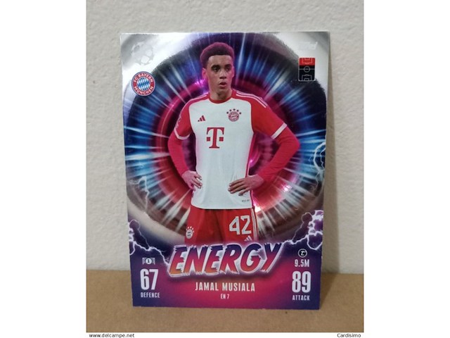 Jamal Musiala - Bayern Munich Energy Topps