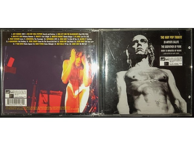 Various-We Will Fall Iggy Pop Tribute CD