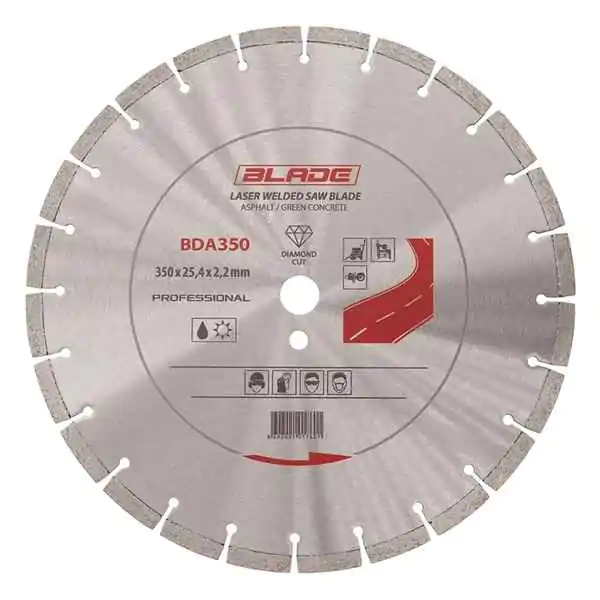 Dijamantski disk za rezanje asfalta/betona 350x25.4x2.2mm Premium BLADE BDA