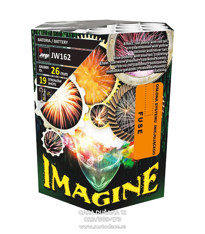 Jorge vatromet box IMAGINE JW162