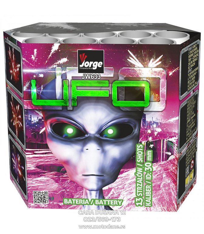 Jorge vatromet box UFO JW633