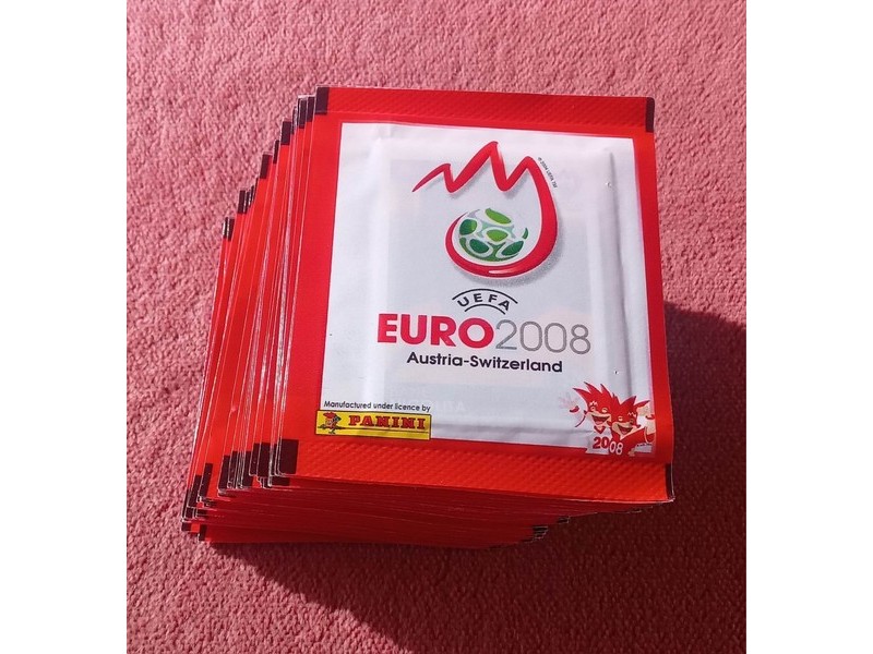 EURO 2008 Panini 25 kesica