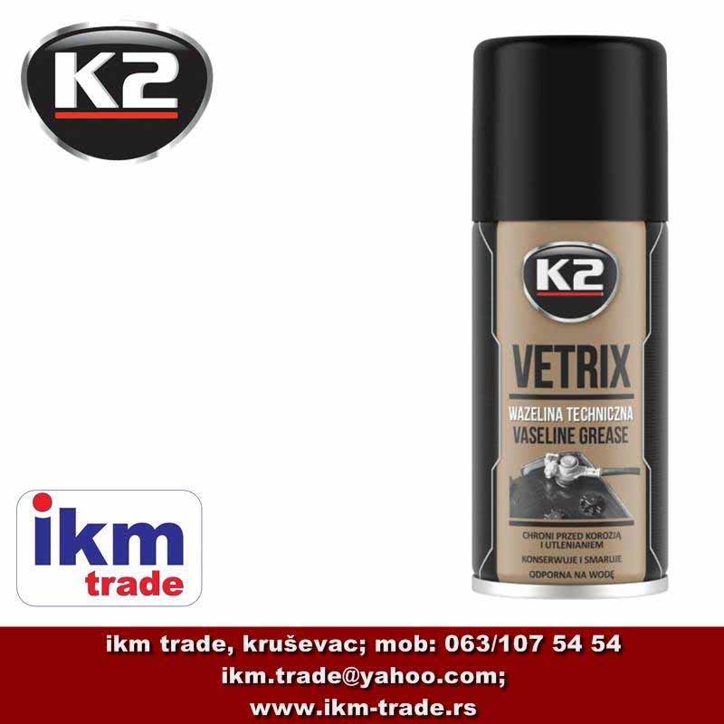 K2 VETRIX – vazelinska mast u spreju 140ml