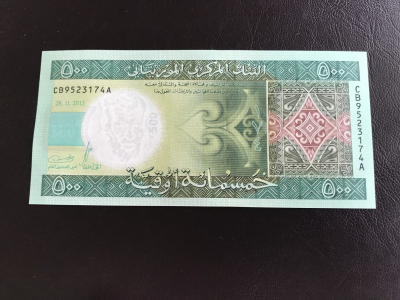 MAURITANIJA 500 OGIJA. UNC.