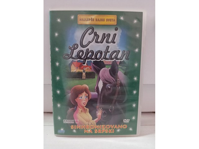 Crni lepotan crtani dvd