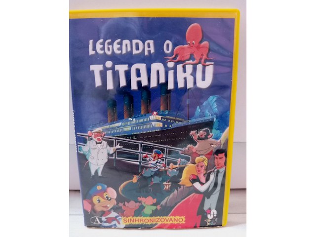 Legenda o titaniku crtani dvd