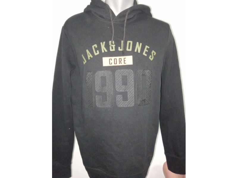 ❤️JACK&JONES❤️CRNI ODLICAN DEBLJI DUX L/XL