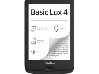 POCKETBOOK Basic Lux 4 6" 8GB Black