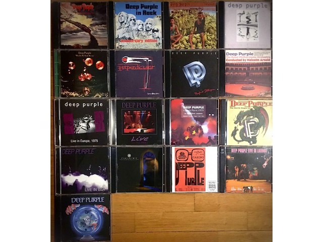 Deep Purple 16 CD-ova (Kneel&;;Pray prodat)