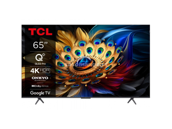 TCL 65C655 Smart TV 65" 4K Ultra HD DVB-T2 QLED Google TV