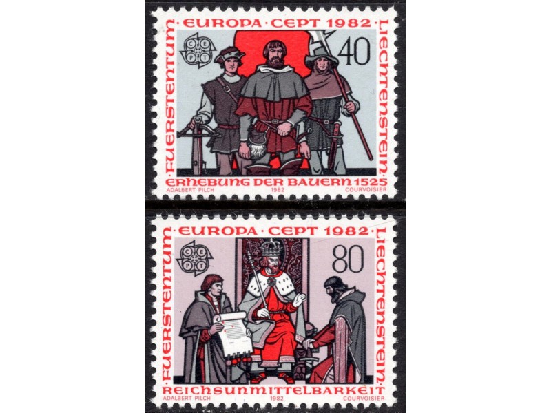Liechtenstein 1982. CEPT