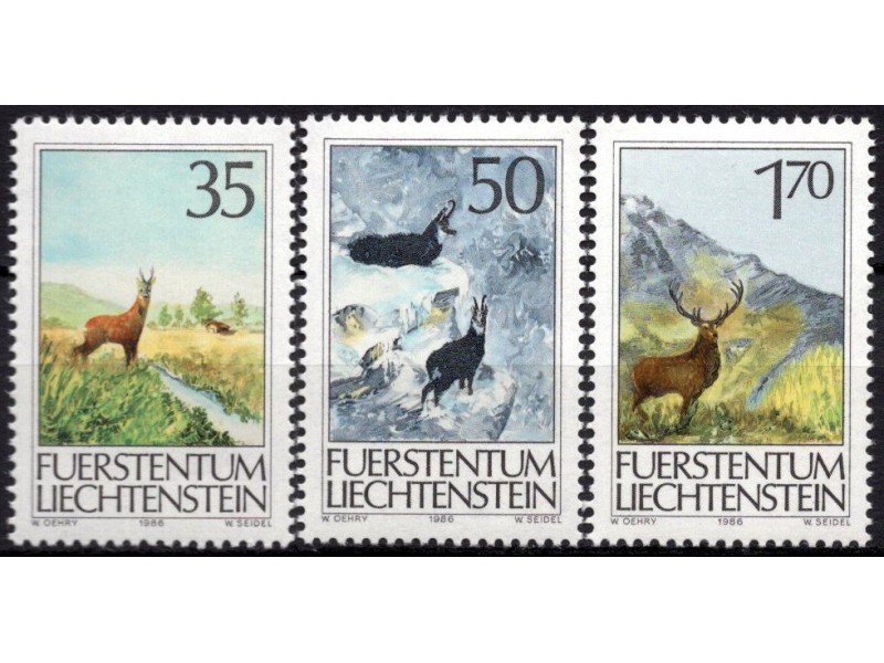 Liechtenstein 1986. Fauna