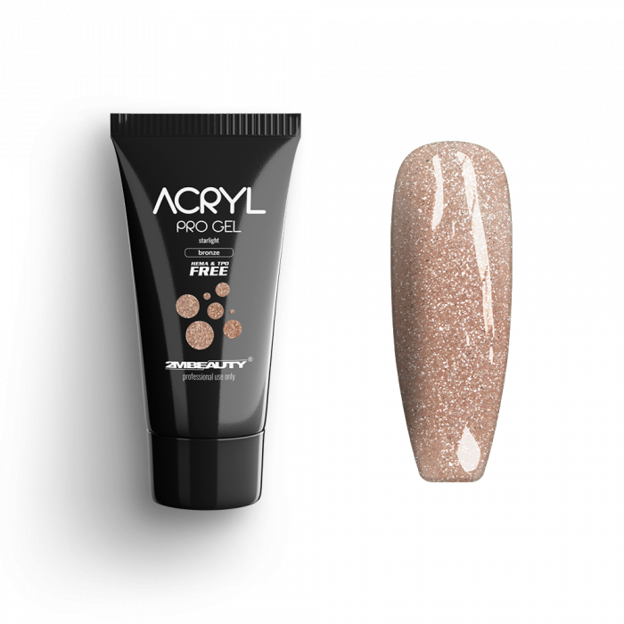 Acryl Pro Gel Starlight Bronze - HEMA & TPO Free