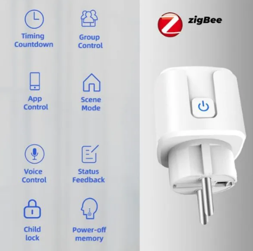 WiFi Smart plug 16A Pametna utičnica TUYA+merenje potrošnje