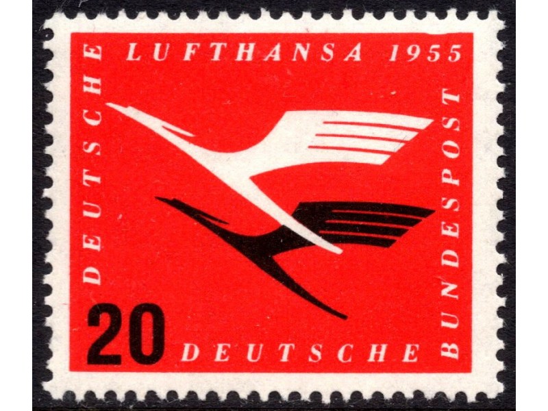 Nemačka BRD 1955. Lufthansa