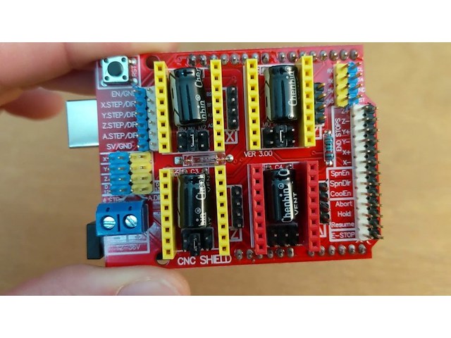 CNC shild V3 + cetiri drajvera za Arduino