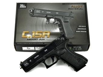 Pistolj C.15A Glock Airsoft