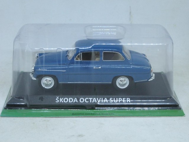 1:43 DeAgostini škoda octavia super