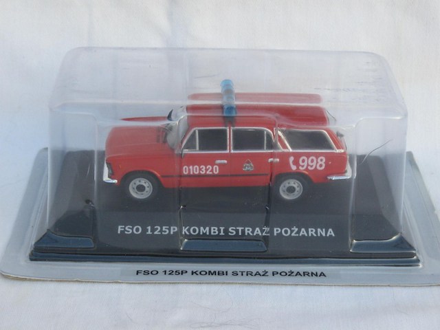 1:43 DeAgostini fiat 125P kombi