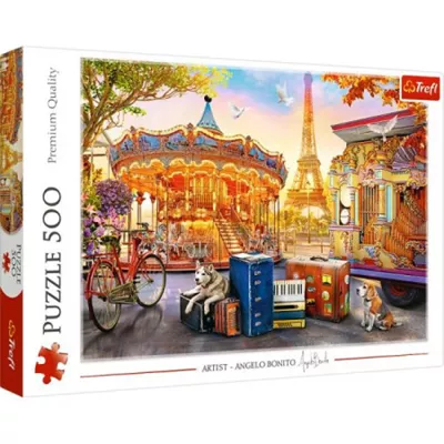 Trefl Trefl puzzle 500 kom PARIS CAROUSEL (37426)