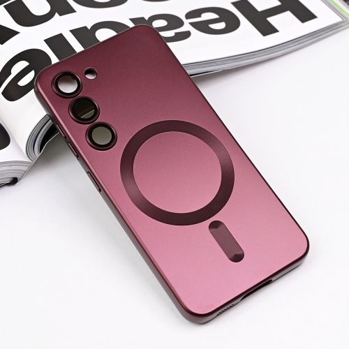 Futrola - maska Magsafe Chrome za Samsung S911B Galaxy S23 5G bordo