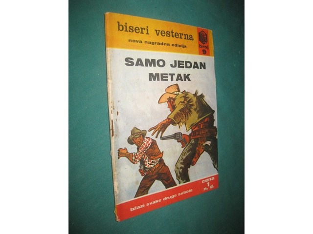 Biseri vesterna br.9 - Samo jedan metak - Džek Marfi