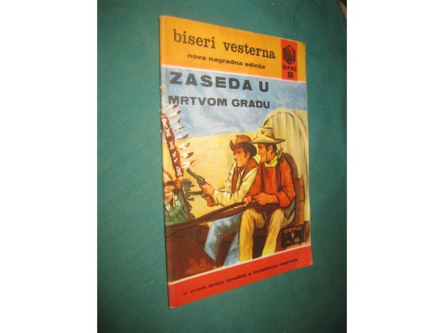 Biseri vesterna br.8 - Zaseda u mrtvom gradu - Džek Mar