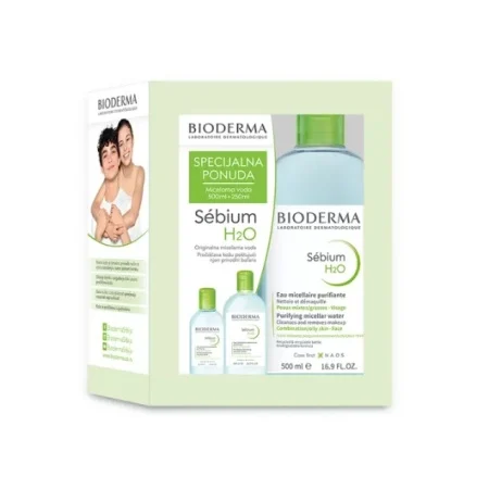 BIODERMA PROMO SEBIUM H2O MICELARNA VODA+GRATIS