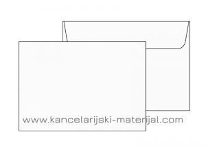 OPTIMA koverta C5 162x229mm Office Strip 80g bela otvaranje po široj strani