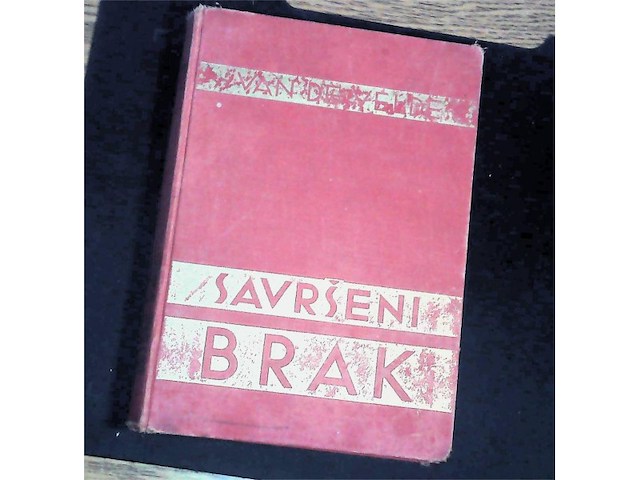 Van De Velde ➡️ Savršeni brak ➡️ 1938g ➡️ NOVA