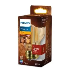 LED SIJALICA A60, 40W 1800K, E27 NDSRT AMBER 929003627801, PHILIPS