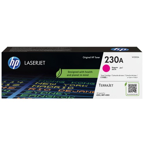 HP 230A Magenta Original LaserJet Toner W2303A