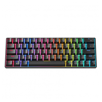 Mehanicka tastatura ZIFRIEND KA646 crna (crveni switch)