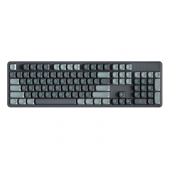 Mehanicka tastatura ZIFRIEND ZT104 crno siva (sivi switch)