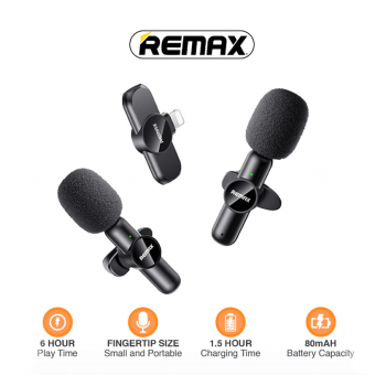 Mikrofon REMAX Ryusic K10 iPhone crni