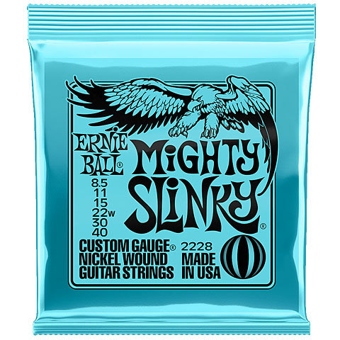 Ernie Ball 2228 Mighty slinky nickel wound 8.5-40 Žice za električnu gitaru