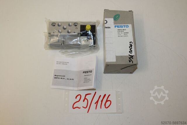 Gastrični ventil
Festo 25/116 VMPA2-M1H-J-G1/8-PI (537964)